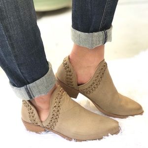 Qupid | Shoes | The Sochi Side Cut Out Booties | Poshmark